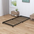 Maenizi Heavy Duty Metal Twin Bed Frame 4 inch Low Profile, Easy ...
