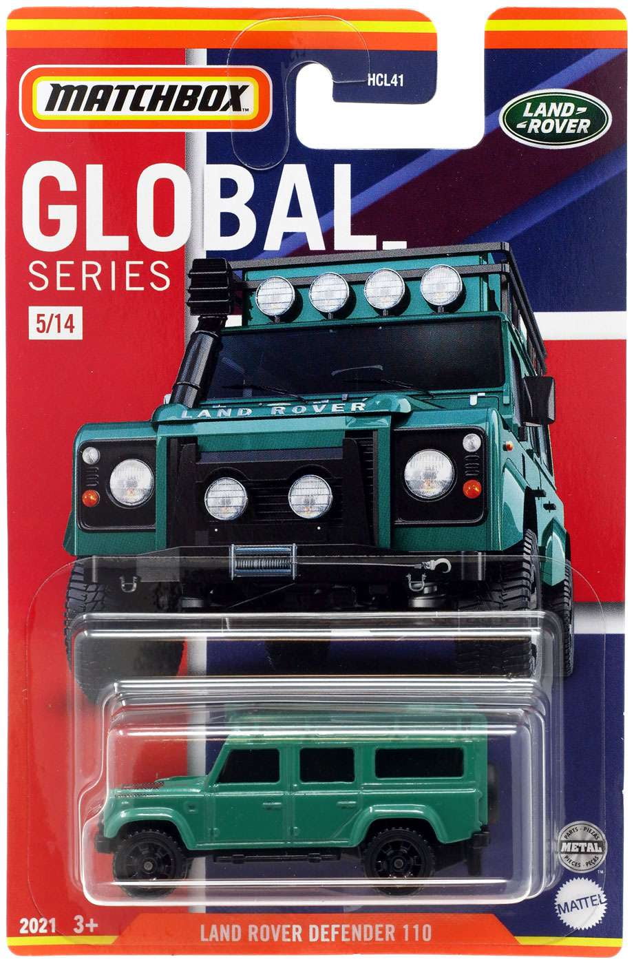 Matchbox Global Series Land Rover Defender 110 Diecast Car - Walmart.com