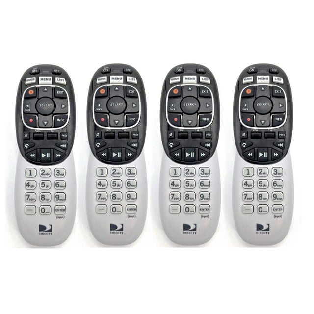 (4 Pack) Replacement DirecTV RC72 IR RF Remote Control For DirecTV ...