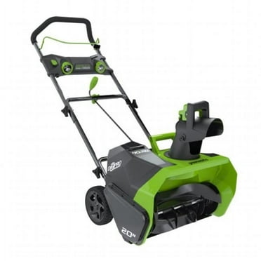 Greenworks 40V 20-inch Snow Blower Thrower, Cordless Brushless, Powered ...