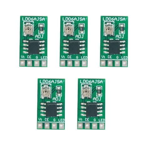5x Adjustable Current LED Driver Replacement Constant Current Converter for LED 18650 LED ...
