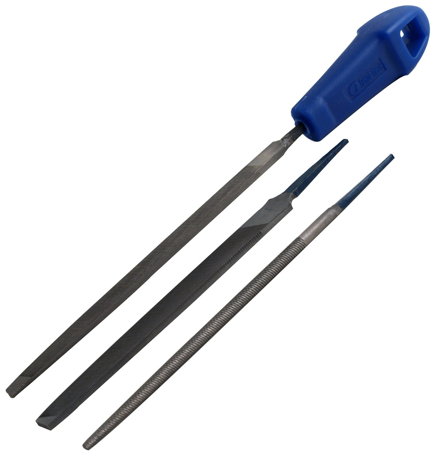 Great Neck 4fsc 3 Piece File Set With Handle - Walmart.com