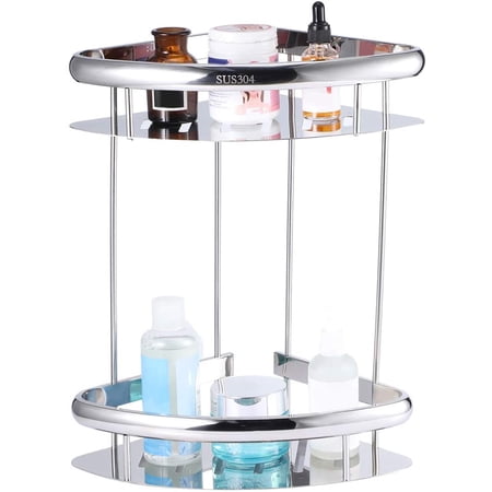 Sepeda Corner Shower Caddy,Triangular Shower Caddy Shelf Bath Rack ...