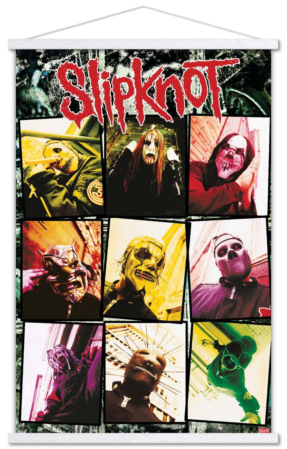 Slipknot - Grid Wall Poster with Magnetic Frame, 22.375" x 34 ...