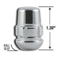 Gorilla Automotive Products 38431XL Chrome Wheel Lock, Set of 4 (Seat ...