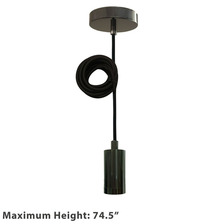 Keyless Socket Pendant Light