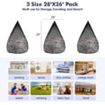3Pcs Mesh Laundry Bags Washing Machine Mesh Wash Bags Jumbo for ...
