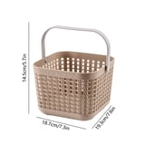 Guozer Hollow Hand Basket Multifunctional Home Bathroom Plastic Storage ...