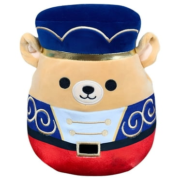 Squishmallows Official Kellytoys Plush 8 Inch Braven the Nutcracker Bear Christmas Edition ...