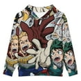 Animation My Hero Academia Children's Hoodies Sweatshirt Girls Hooded ...
