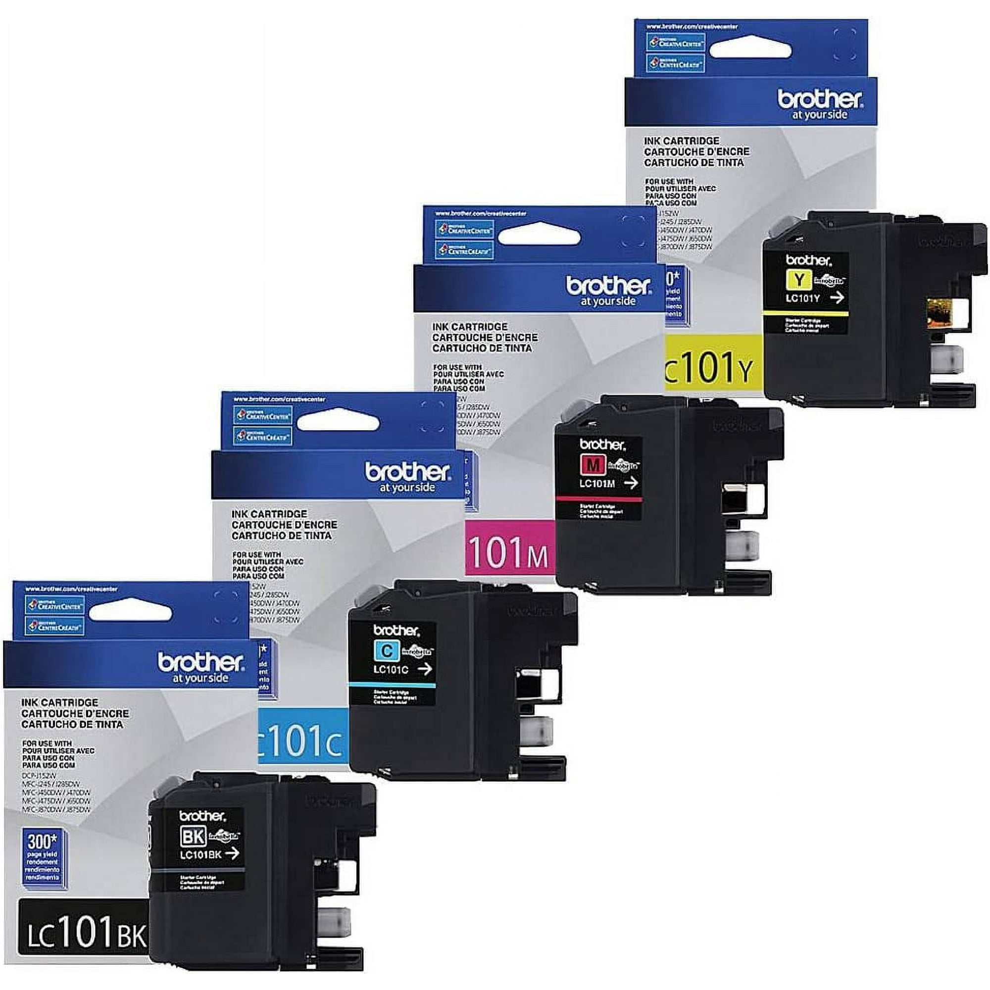 Click here for Brother Lc101 Standard Yield Ink Cartridge Set prices