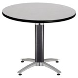 OFM Model MT42RD 42" Multi-Purpose Round Table with Metal Mesh Base ...