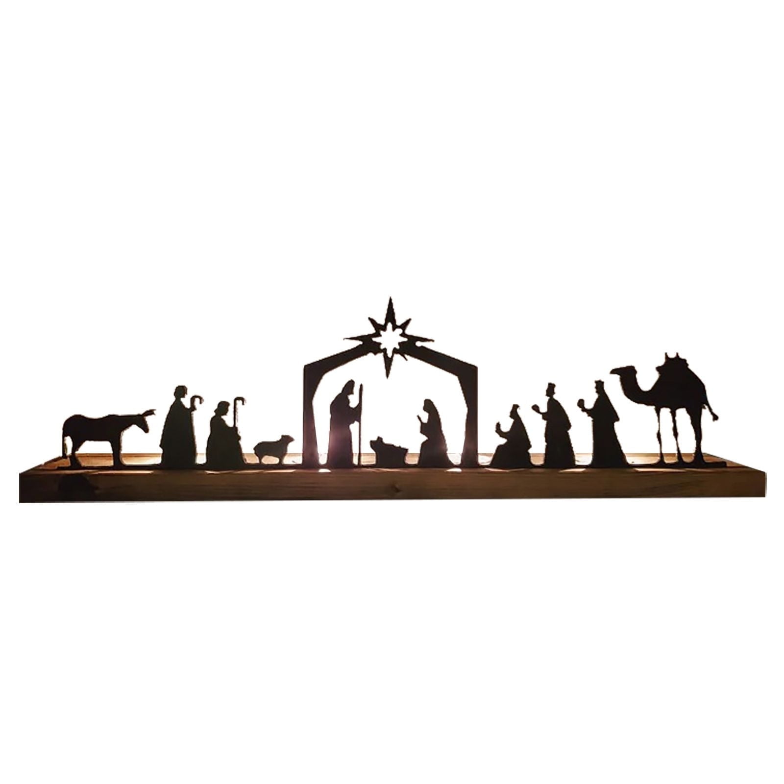 Click here for Amzcrzy Holiday Decorations Nativity Scene Nativit... prices