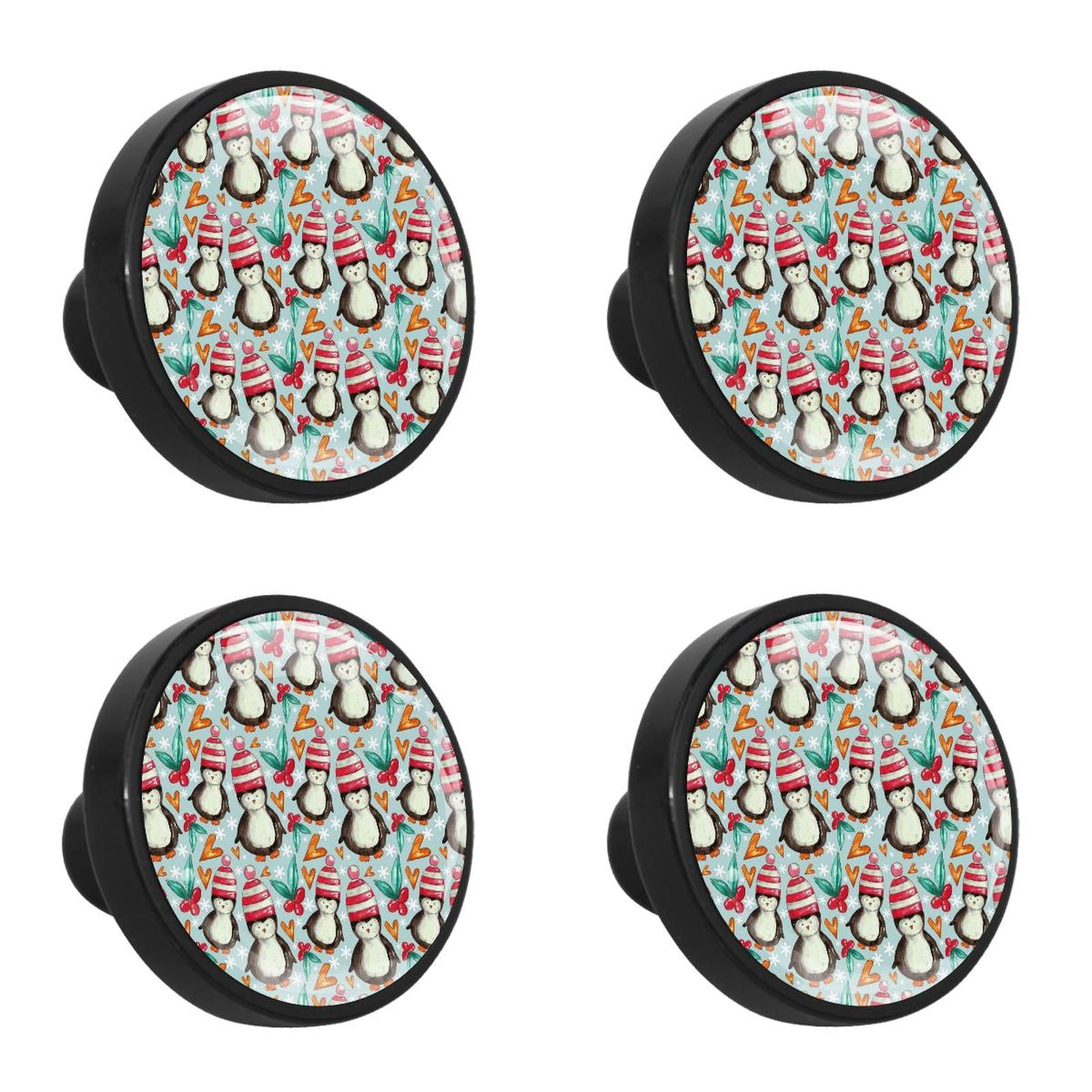 4 Pcs Penguin Knobs for Kitchen Cabinet Cupboard Dresser Bookcase ...