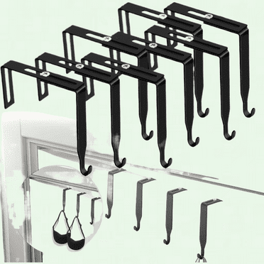 4 PCS Over The Door Hook Office Cubicle Hangers Cubicle Walls Hooks ...