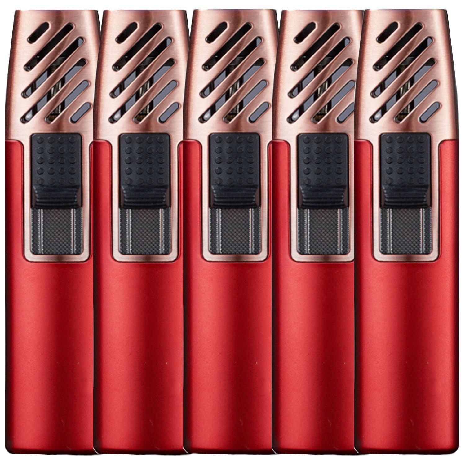 Encendedor de Gas Butano Rellenable TorchyRed 5 Pzas Red Recargable ...
