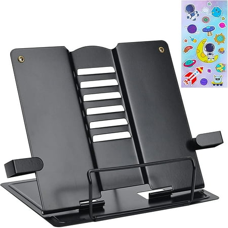 FanShow Metal Reading Stand, Portable Book Stand, Kitchen ...