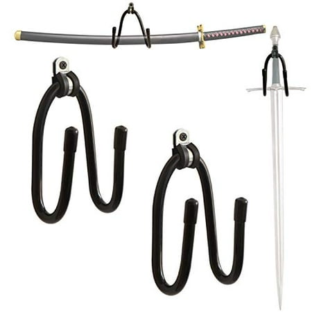 Kesywale Adjustable Sword Wall Mount Rack Hanger Holder Hook Stand for ...