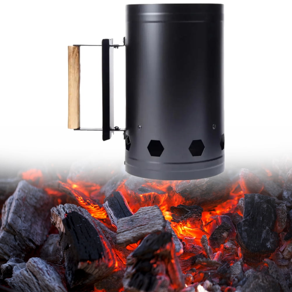 Encendedor Chimenea para Barbacoa Parrilla Carbón Acampar en El Patio ...