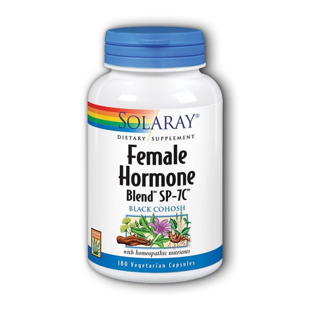 Solaray Female Hormone Blend SP-7C | Herbal Blend Includes Black Cohosh ...