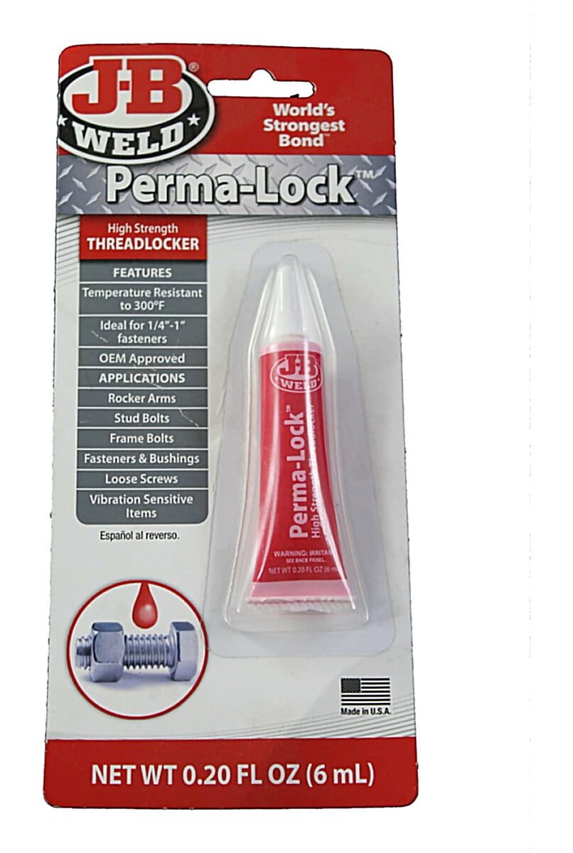 J-B Weld Fijador De Roscas 6ml Alta Resistencia Perma-Lock JB-WELD ...