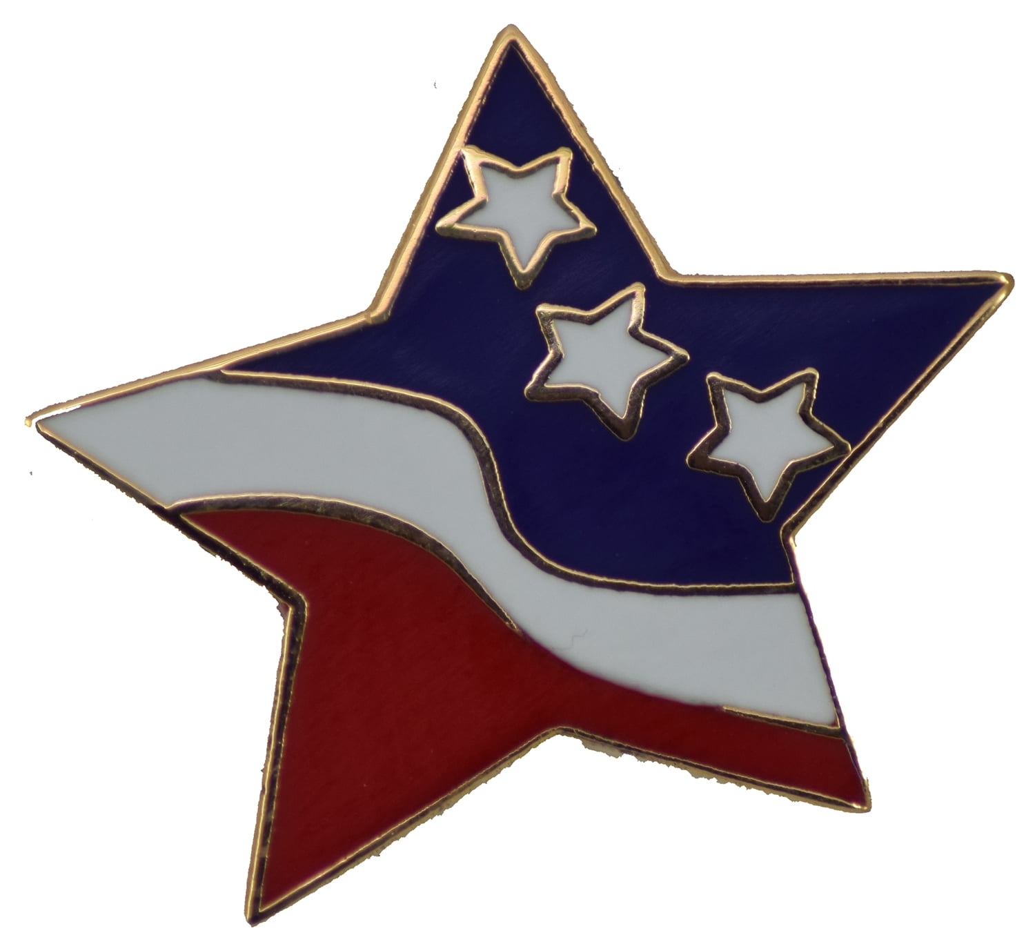 STAR FLAG HAT PIN - Walmart.com