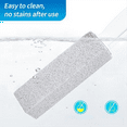 Pumice Stone for Toilet Bowl Cleaning, Scouring Stick with Handle, Rust ...