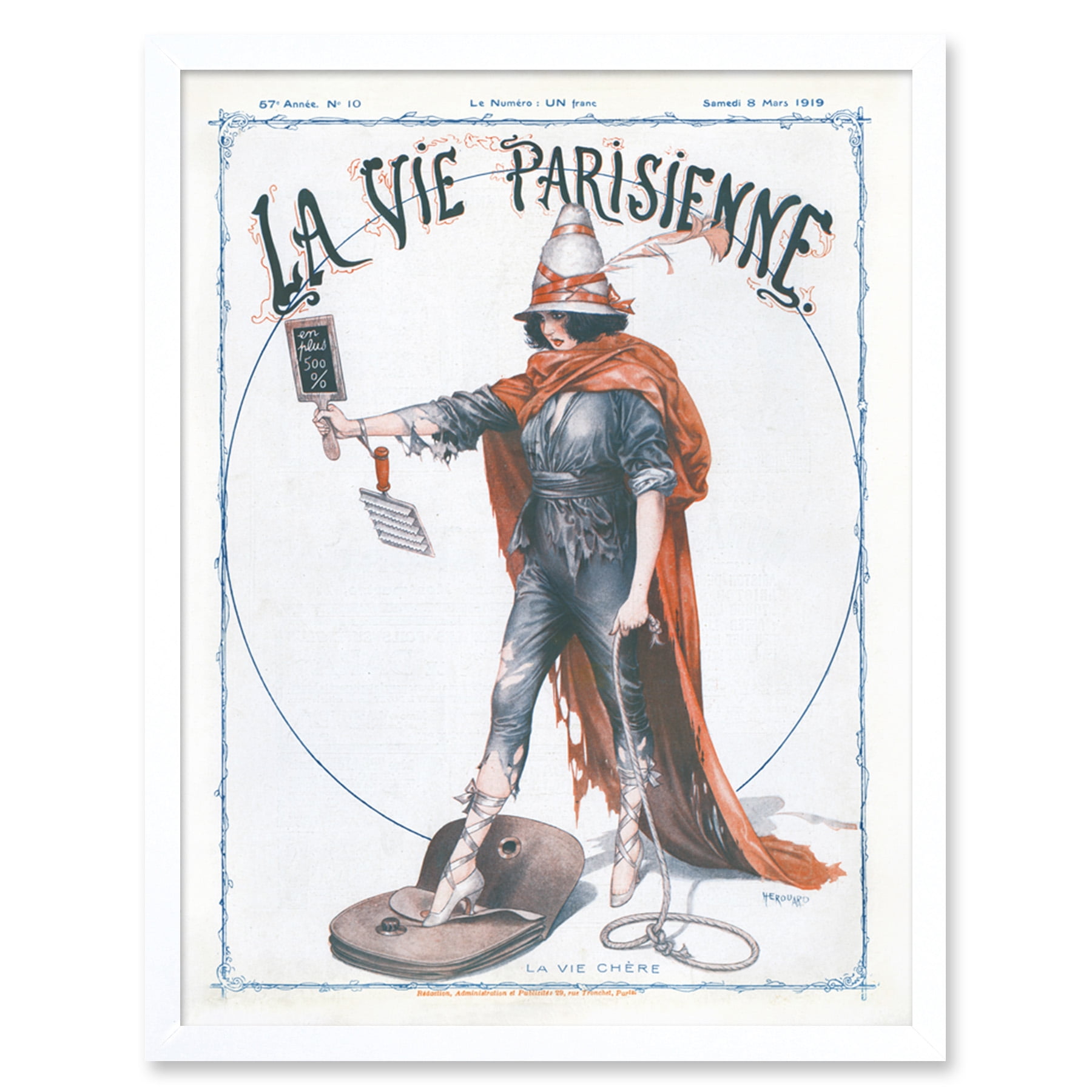 Vintage French Fashion La Vie Parisienne Herouard La Vie Chere Magazine ...