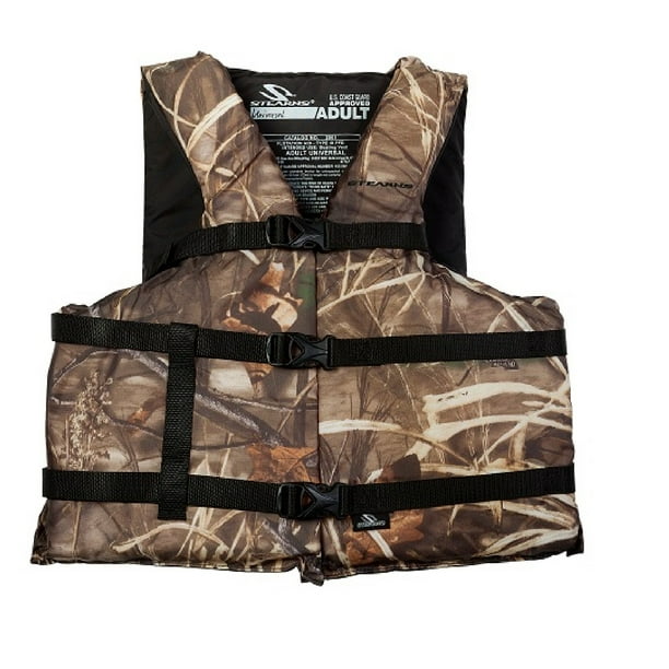 Stearns Adult Classic Series Life Jacket, Camouflage, Oversized ...