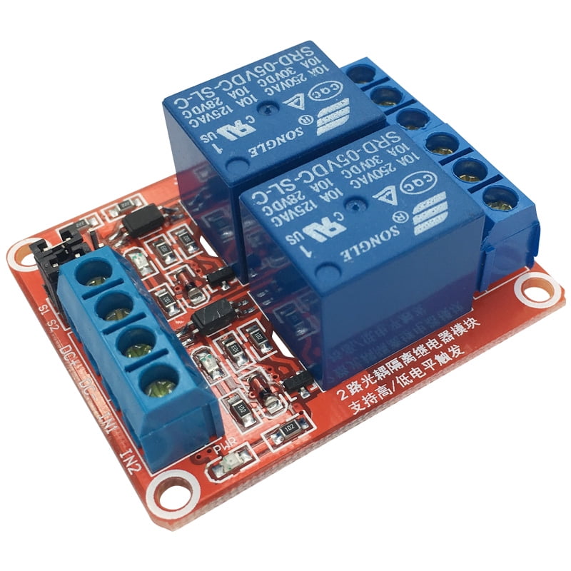 5V 2-Channel Relay Module with Opto-coupler High Low India | Ubuy
