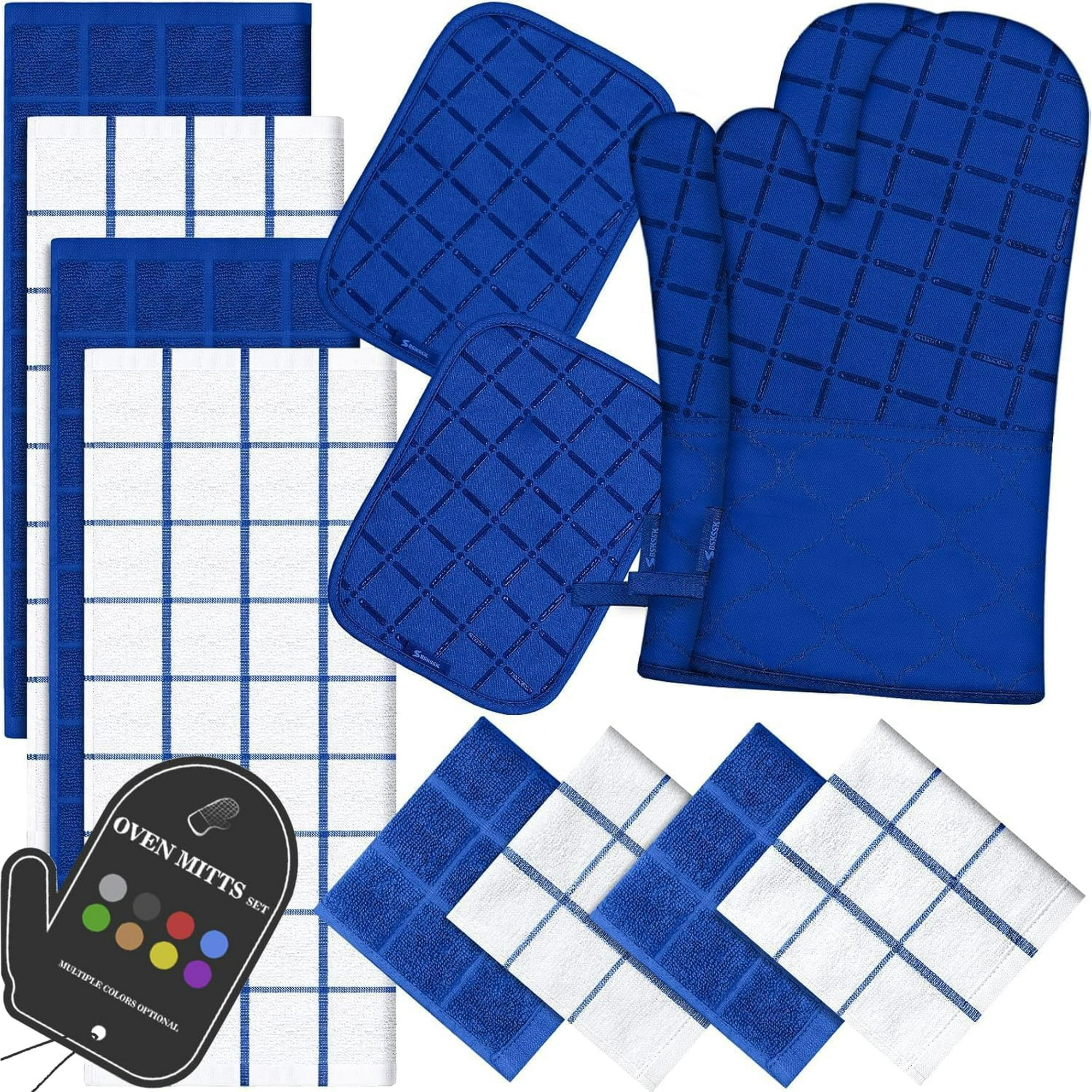 Click here for Siabc-Oven Mitts Pot Holders Sets/Kitchen Towels A... prices