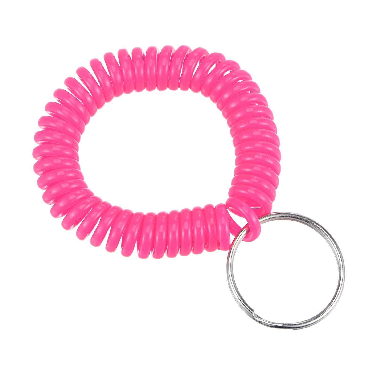 Click here for Unique Bargains Plastic Wrist Coil Keyring Stretch... prices