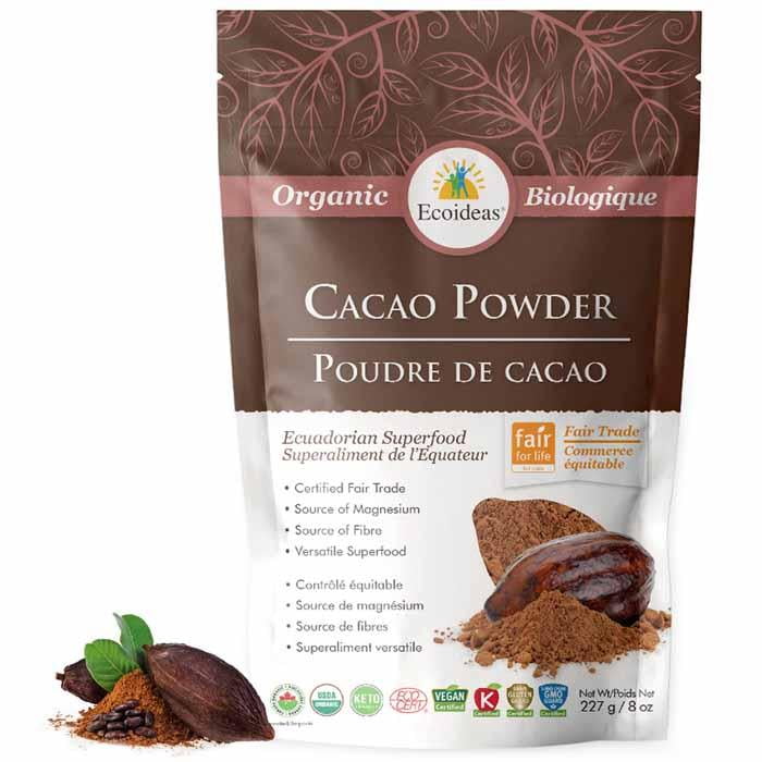 Click here for Ecoideas - Cocoa Powder Multiple Sizes 227g prices