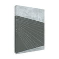 Canvas Wall Art - Jodi Fuchs 'Gray Matter Lines II' Wall Art for Living ...