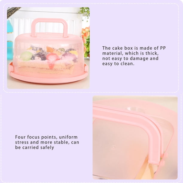 Portable Cake Storage Box Party Bread Restaurant Bakery Party Dessert ...