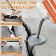 Concrete Crack Filler 4 Pack, Self Leveling Cement Crack Sealant, High ...