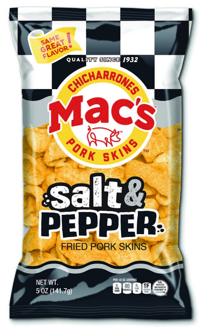 Mac's Salt and Pepper Pork Skins Snack, 5 oz. – BrickSeek