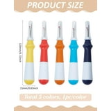 5Pcs Plastic Sewing Seam Rippers Mixed Color Thread Remover Handy ...
