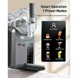 UHOST 7-in-1 Slushie Drink Machine, No Ice Needed, 72oz Frozen Drink Maker, Self-Cleaning ...