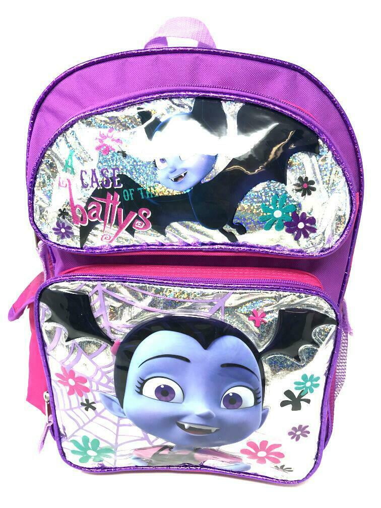 Backpack - Disney - Vampirina Silver 16" New 185989 - Walmart.com