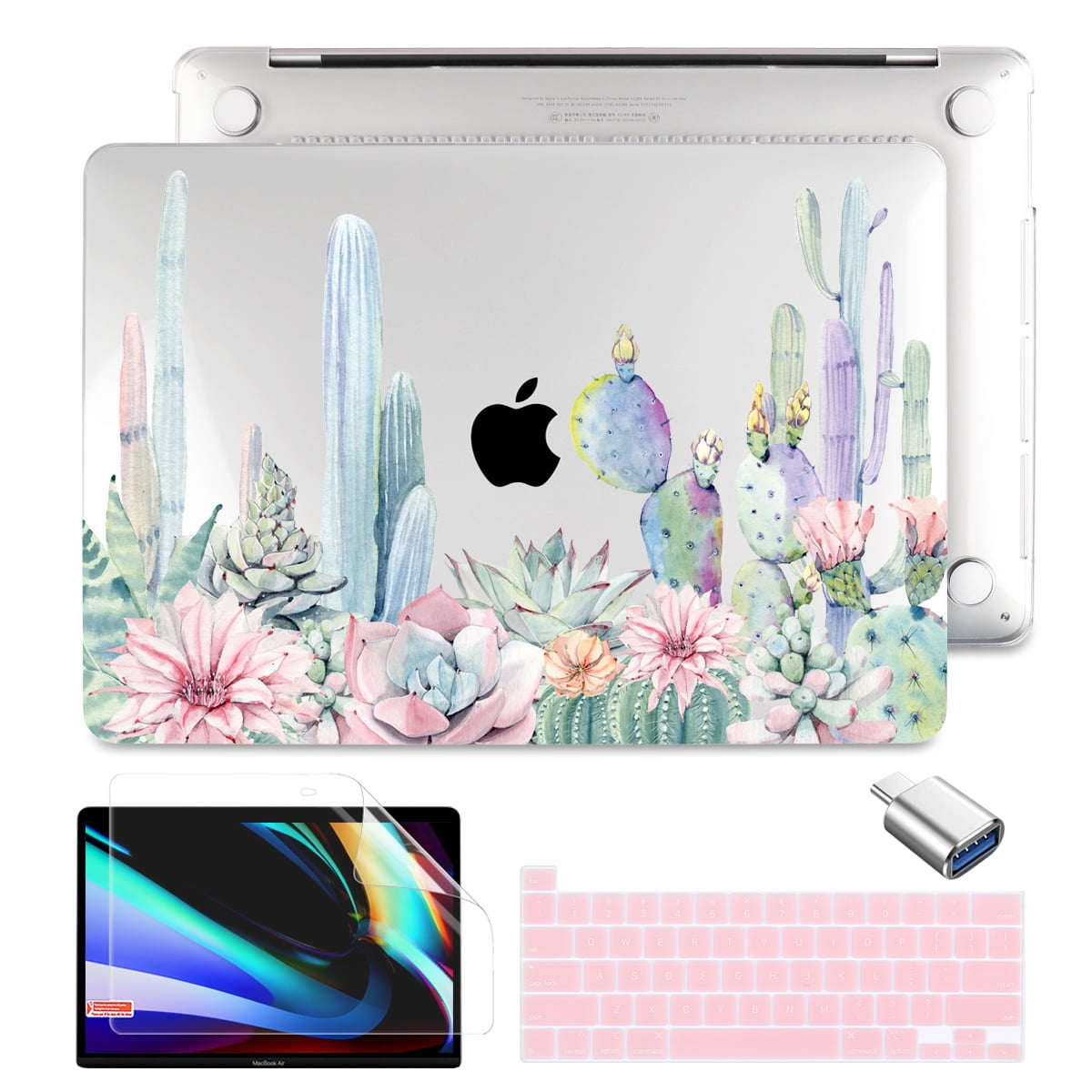 DONGKE Case For MacBook Pro 13 inch 2022 2021 2020 Release Model A2338 M2/M1 A2251 A2289 Plastic ...