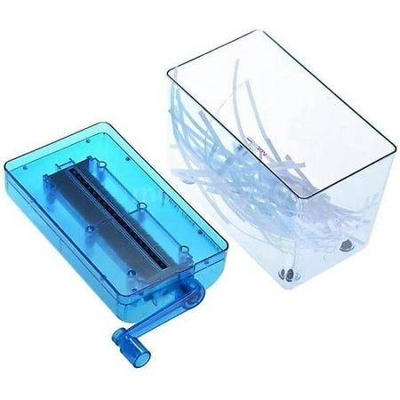 Small Desktop Manual Paper Shredder Office Mini Portable Paper Shredder ...