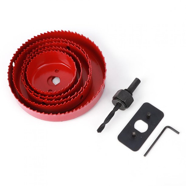 Plastic Box Red Hole Opener, Hole Punch Set, Density Board For Gypsum ...