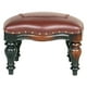 Design Toscano Victorian Rococo Faux Leather Ottoman - Walmart.com