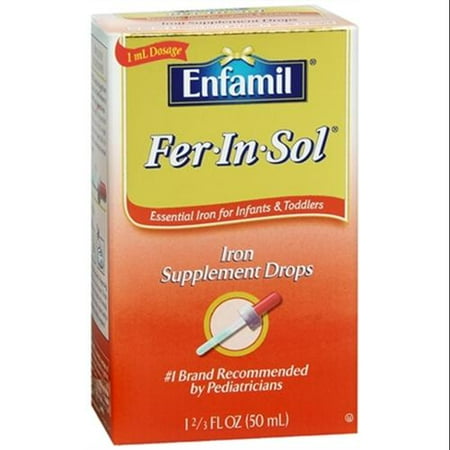 Enfamil Fer-In-Sol Drops 50 mL - Walmart.com