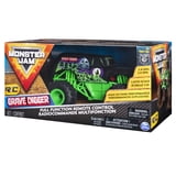 Monster Jam, Official Grave Digger Remote Control Monster Truck, 1:24 ...