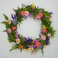 26" Summer Garden Wreath - Walmart.com