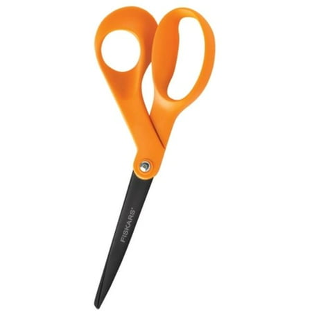 Fiskars 8in. Orange Bent Nonstick Scissors 99977097J | Walmart Canada