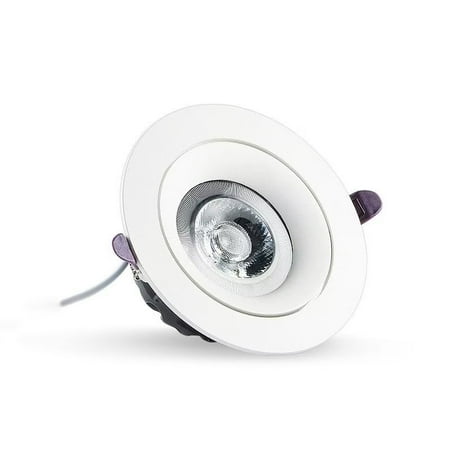 HUSERYT 5W Extra Flat Waterproof LED Recessed Spotlight Ceiling ...