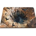 3D Hole Rug Prank Mat Non-slip Entrance Doormat for Bathroom Living ...